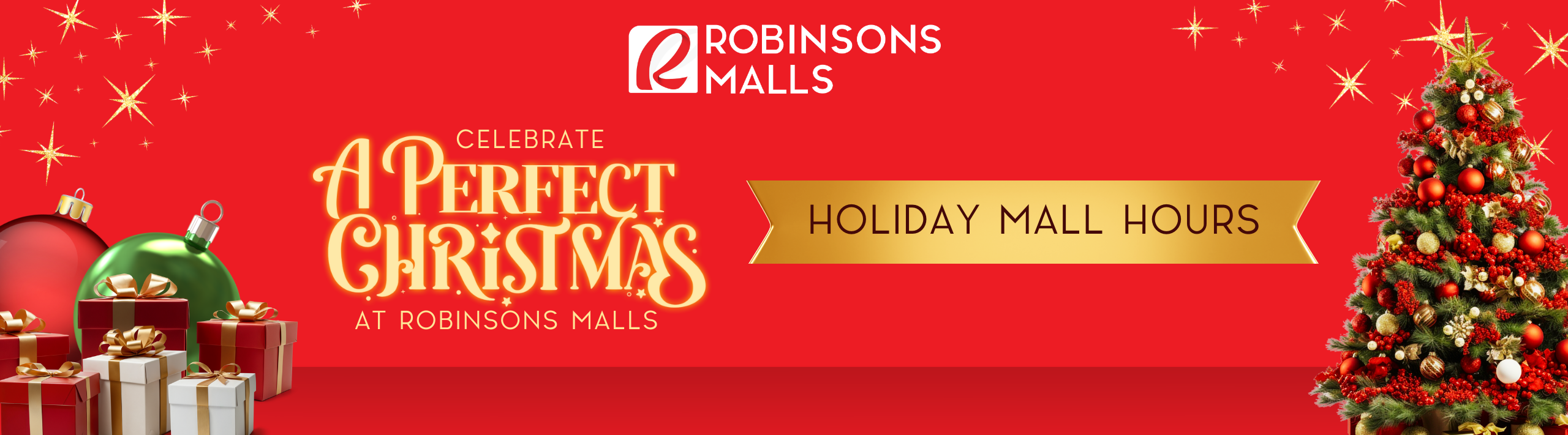 Holiday Mall Hours 2024 | Robinsons Malls